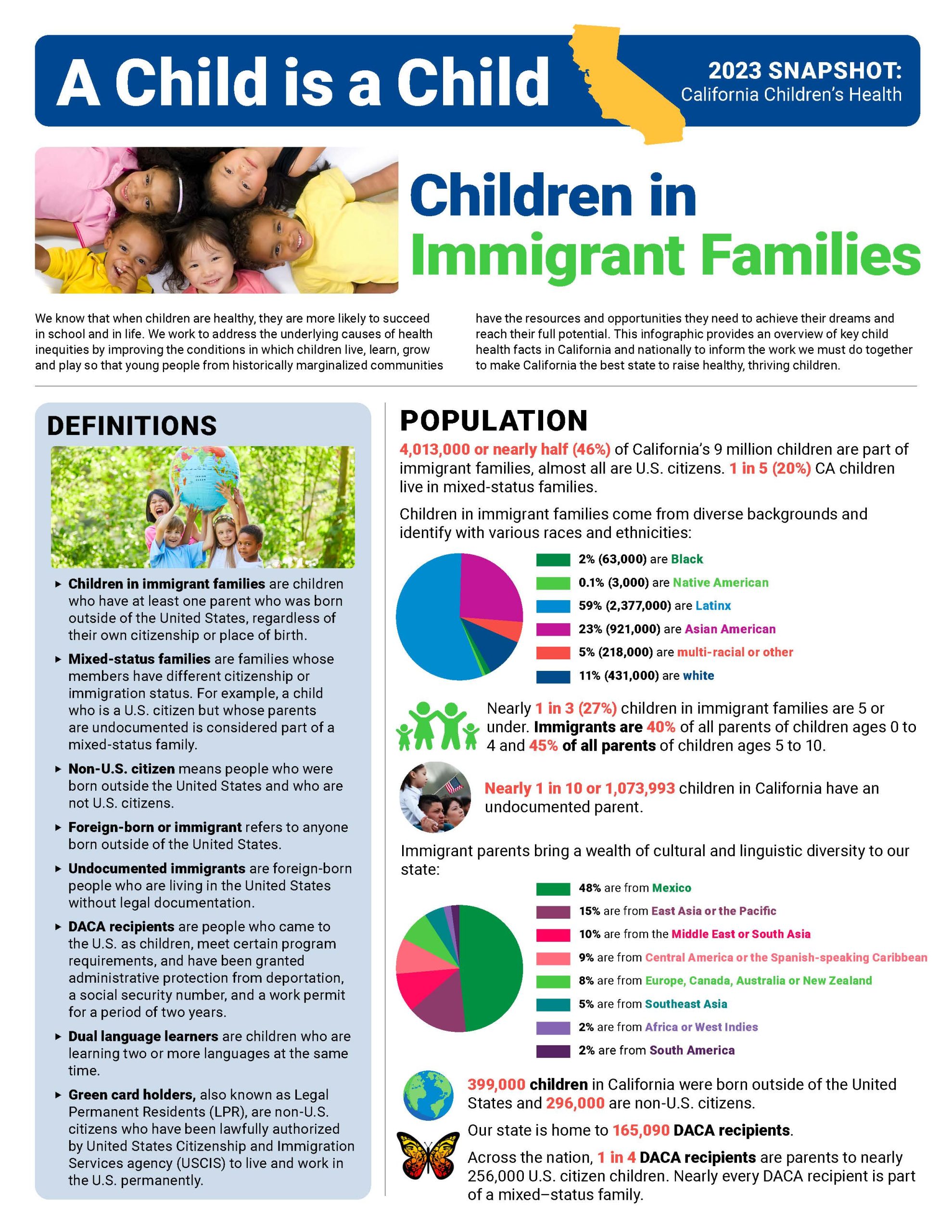 A Child is a Child: A Snapshot of Children's Health in California - The ...